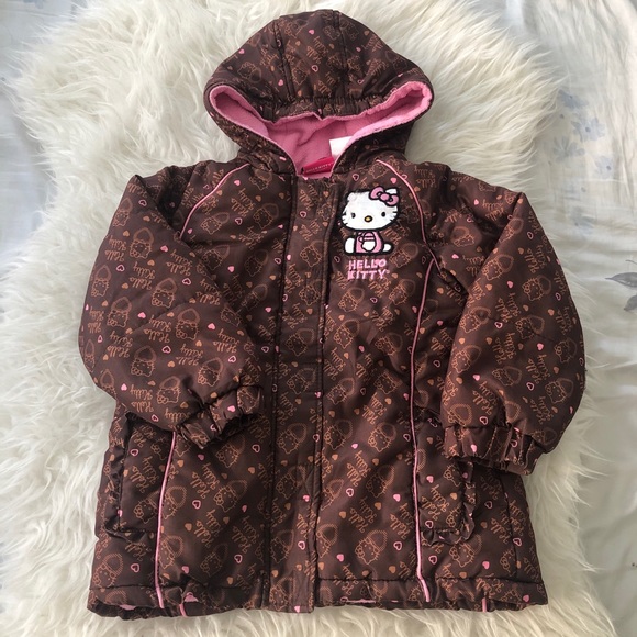 Hello Kitty | Jackets & Coats | Hello Kitty Sanrio Hood Jacket 45t ...